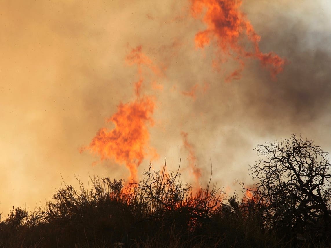 Brush Fire That Broke Out East Of Temecula Now 90 Percent Contained ...