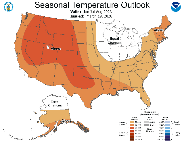 Updated Spring/Summer Forecast Released For VA: Here's What To Expect ...