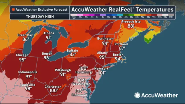 Severe Storms To Target MD Thursday Amid Record-Challenging Heat ...