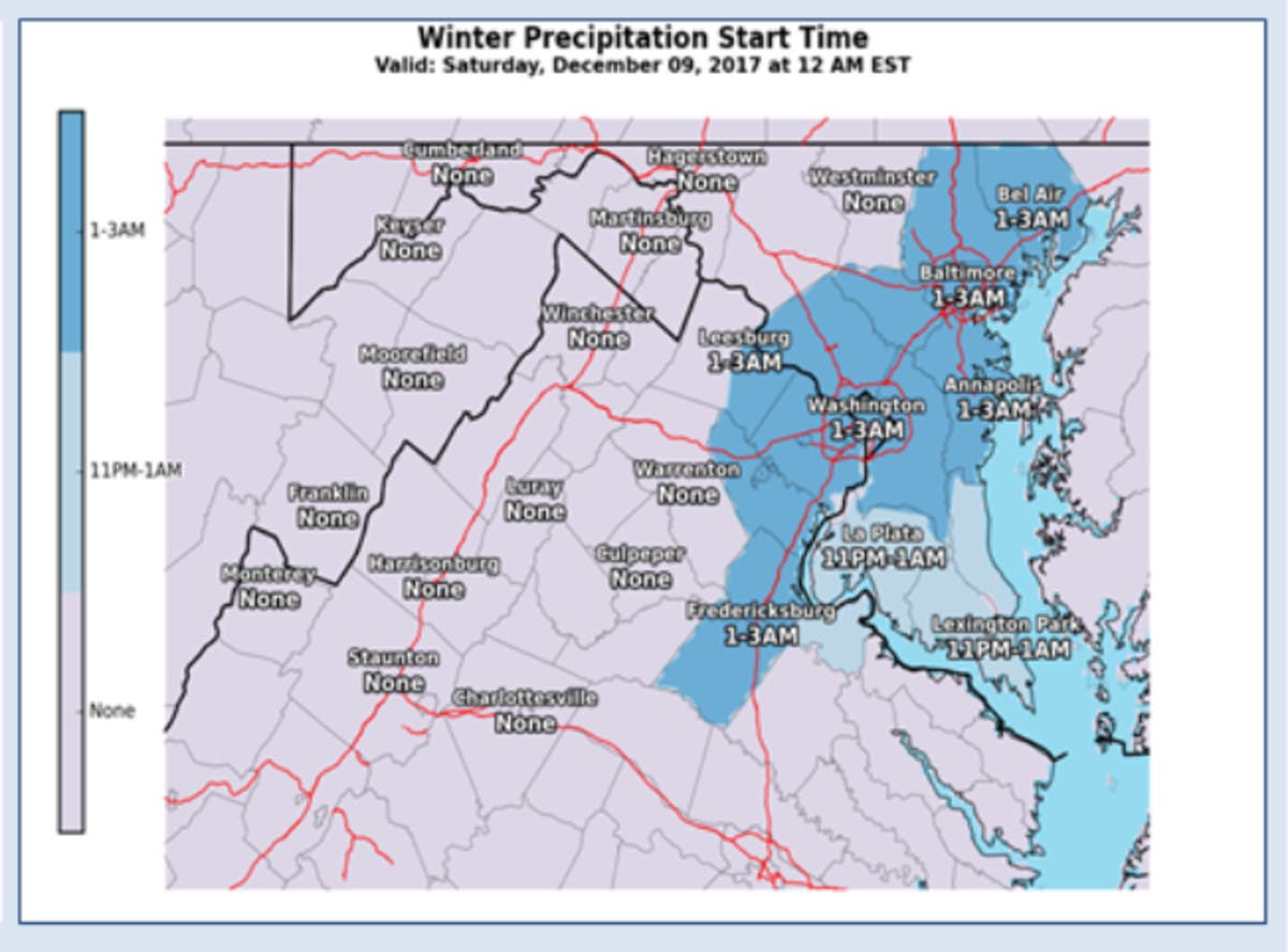 Maryland Weather: 4 Inches Of Snow Possible | Bel Air, MD Patch