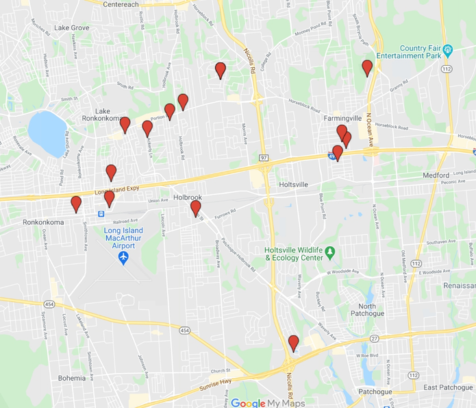 Sachem-Area Sex Offender Map 2020 | Sachem, NY Patch