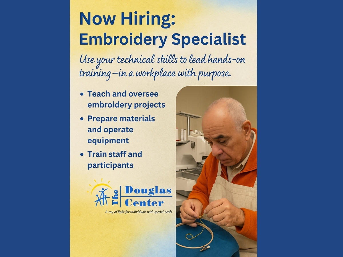 Seeking Skilled Embroidery Training Specialist | Northbrook, IL Patch