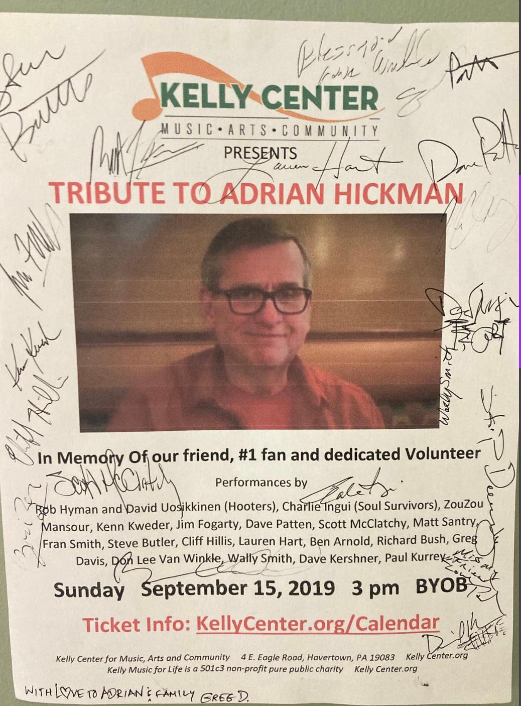 Sep 15 | Kelly Center-Ben Arnold, Cliff Hillis, Scott McClatchy, Jim ...