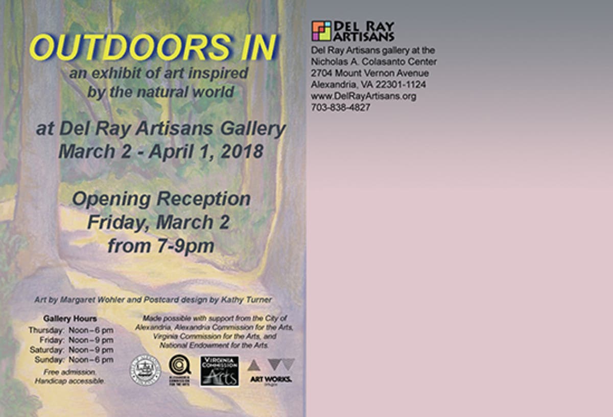 Outdoors In Art Exhibit at Del Ray Artisans | Del Ray, VA Patch
