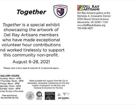 Together Art Exhibit at Del Ray Artisans | Del Ray, VA Patch