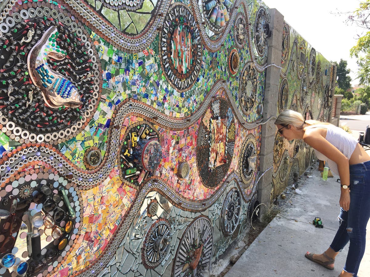 Valley Artist Creates 45-foot Long Urban Art Landmark in NoHo | North ...