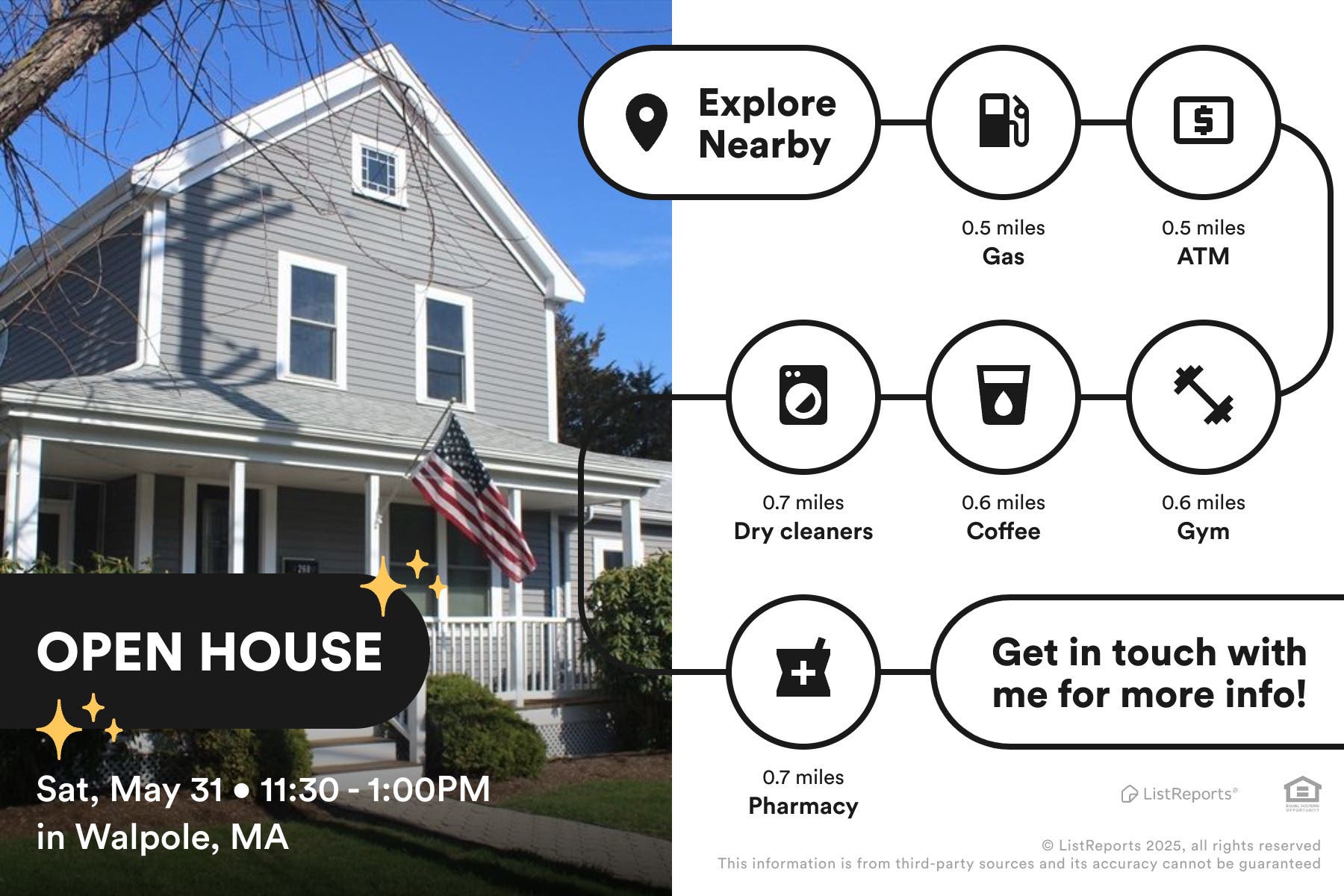 May 31 | Open House 4 Bed | 2.5 Bath | CA | Garage | Walpole, MA Patch