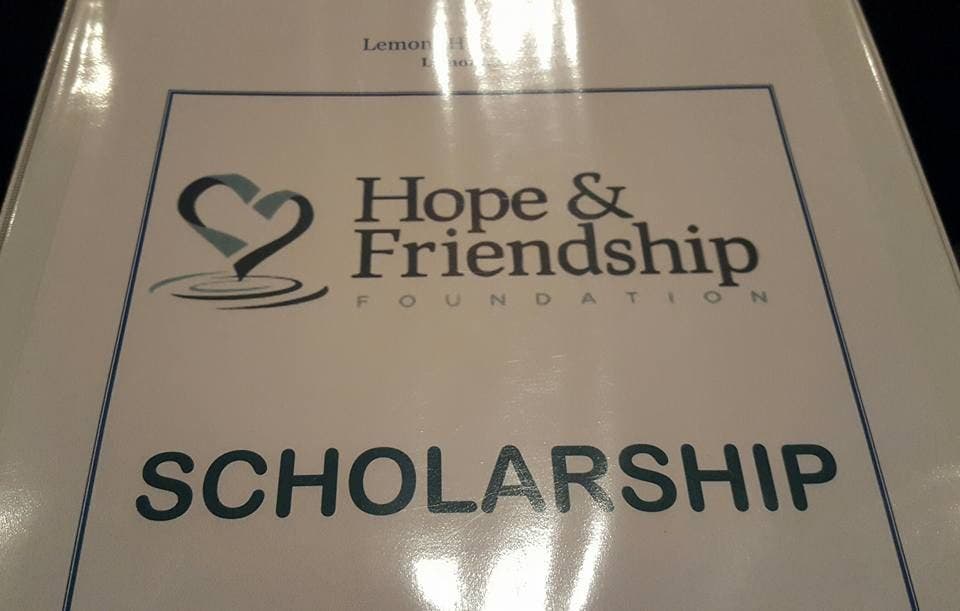 Today is the deadline to apply for the Hope and Friendship Foundation ...