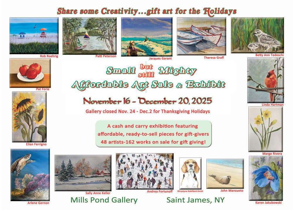 Nov 16 | Small But Still Mighty Affordable Art Sale for the Holidays ...