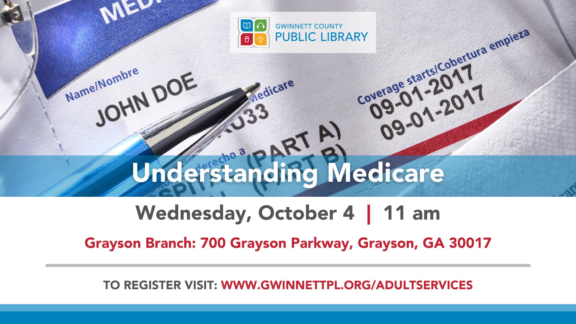 Oct 4 | Understanding Medicare | Gwinnett, GA Patch