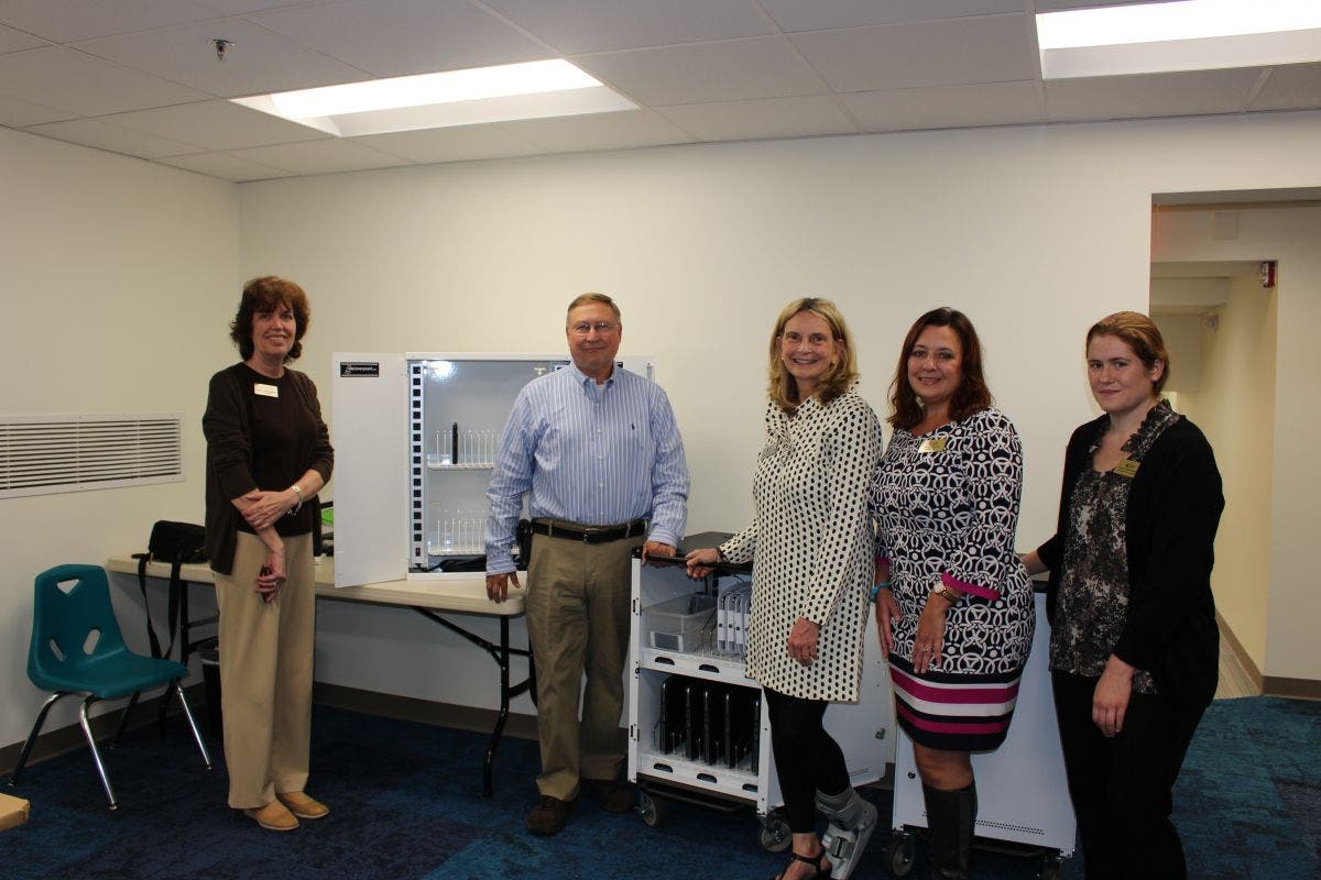 Bel Air Library Receives Donation of Discovery Carts | Bel Air, MD Patch