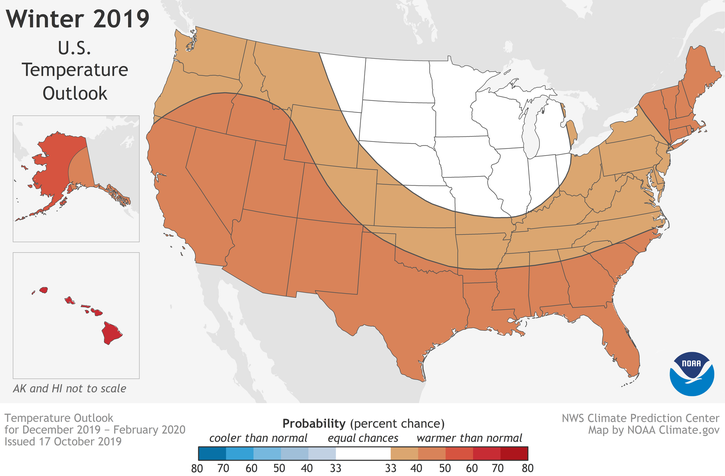 Georgia Winter Forecast 2019-2020 Released By NOAA | Midtown, GA Patch