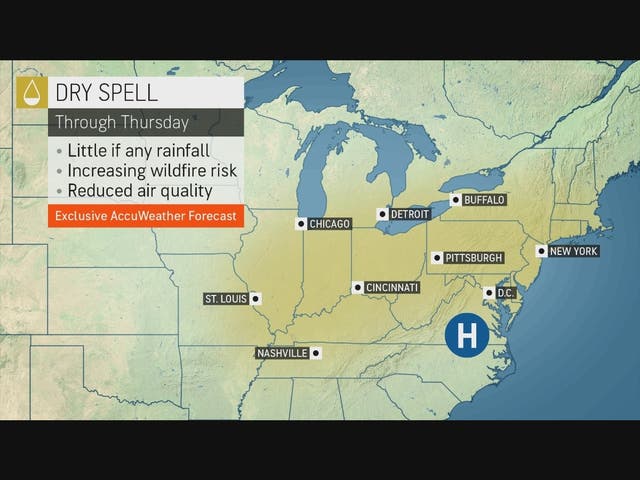 Red Flag Warning Issued For 5 MD Counties Over Wildfire Risk ...
