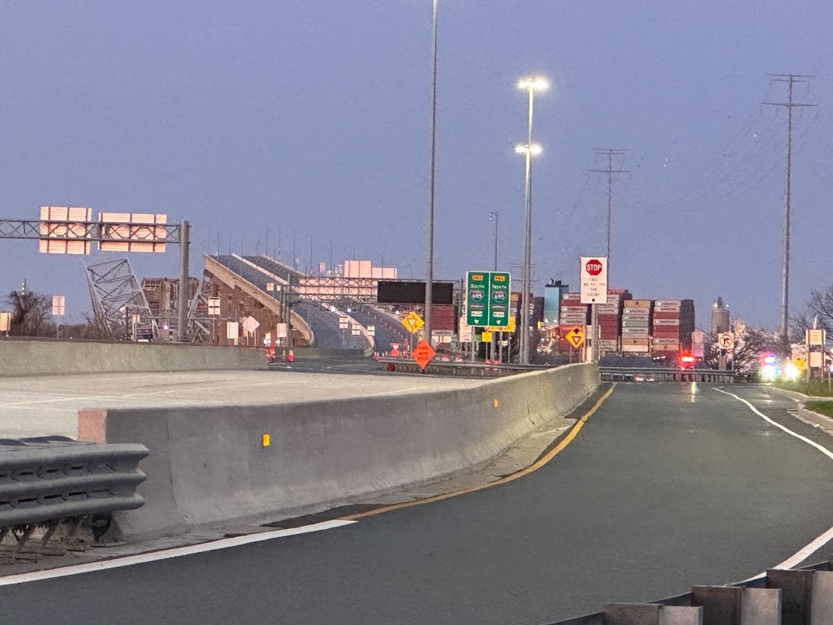Video: See Moment Key Bridge Collapsed Into Baltimore Harbor ...