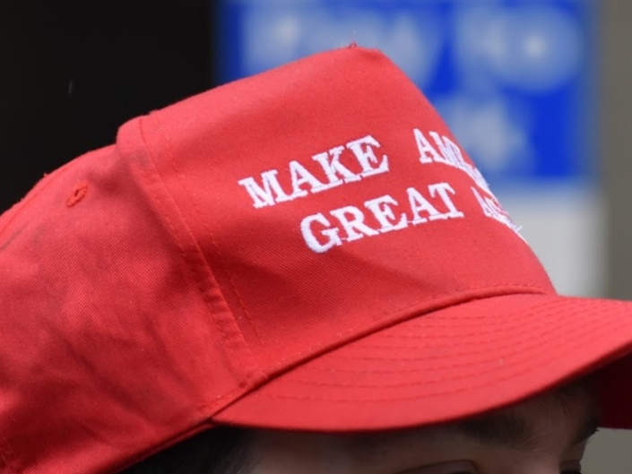 Ironic MAGA Hat Prompts Bathroom Beating | Northridge, CA Patch