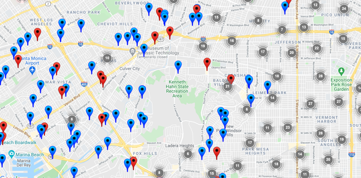14,190 Sex Offenders In Los Angeles: 2020 Halloween Safety Map | Los ...