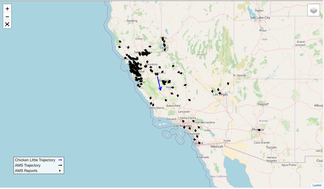 Strange Fireballs Light Up CA Skies Two Days In A Row | Across ...