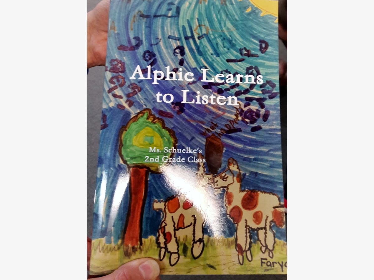 Plainfield 2nd-Graders Write Book, Give Money To Charity | Plainfield ...