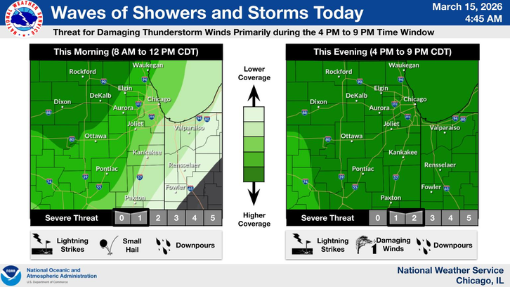 Spring Storms, Then Snow Poised To Hit Chicago Area: Timeline For Wild ...