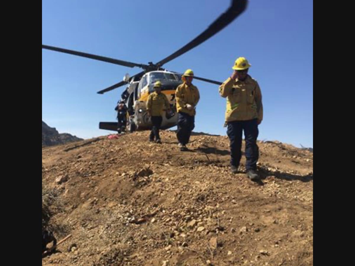 Manhattan Beach Firefighters Battling CA Wildfires Return Soon ...