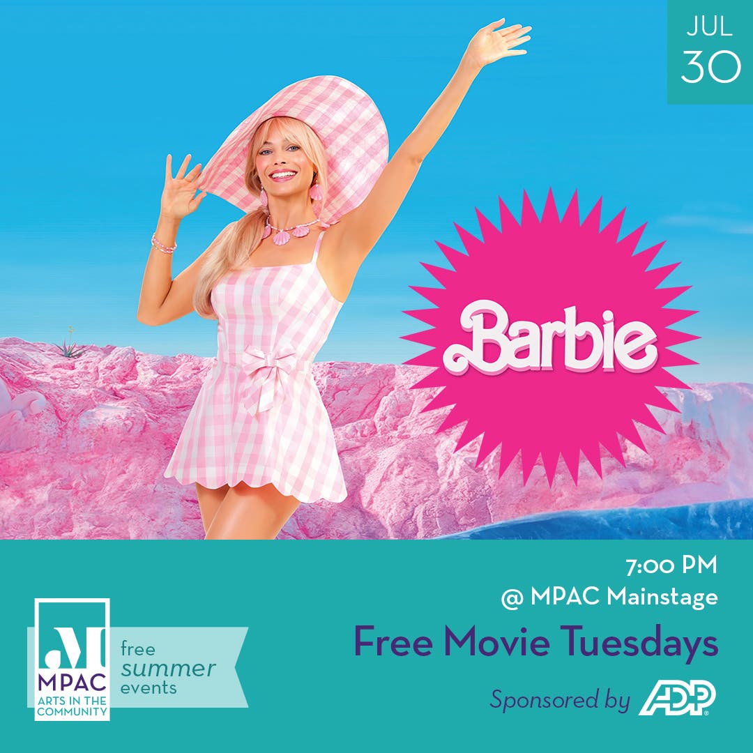 Jul 30 | Free Movie Tuesdays: Barbie | Morristown, NJ Patch