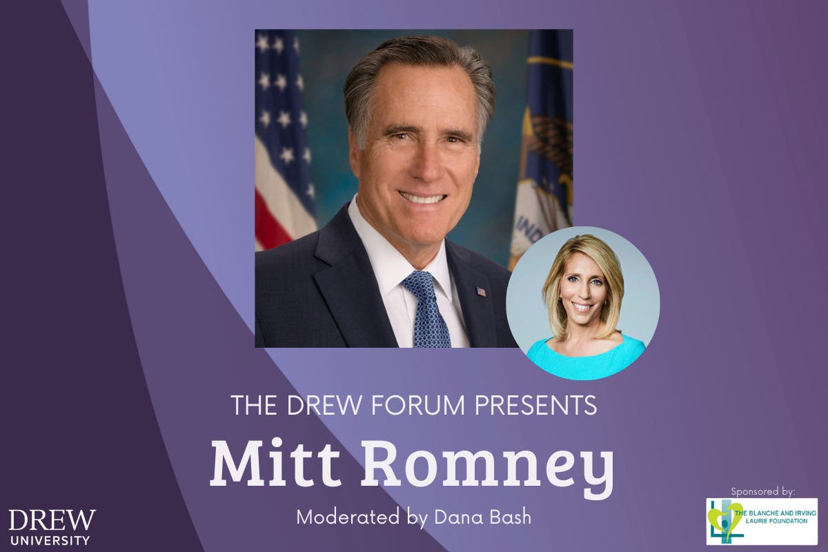 Sep 29 | The Drew Forum Presents: Mitt Romney, Moderated by Dana Bash ...
