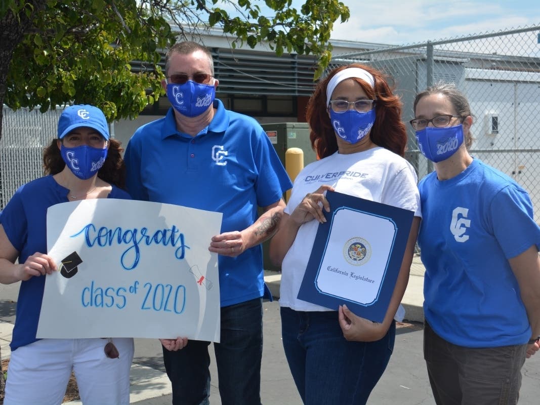 Photos: Culver City High School's Drive-Thru Graduation | Culver City ...