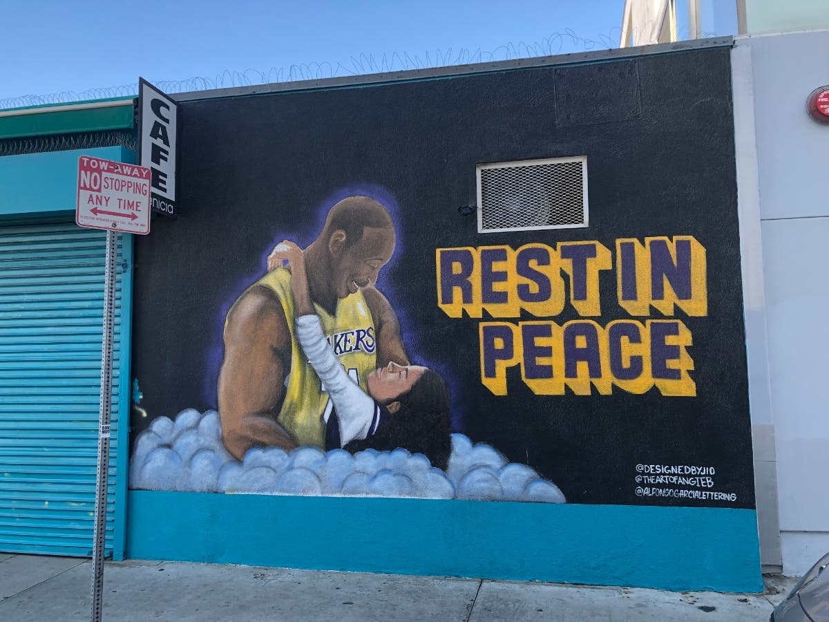 Photo Kobe And Gigi Mural In Venice Honors Their Legacy Venice CA Patch Photo Kobe And Gigi Mural In Venice Honors Their Legacy Venice CA Patch