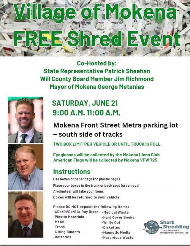 Free Shred Event Coming To Mokena | Mokena, IL Patch