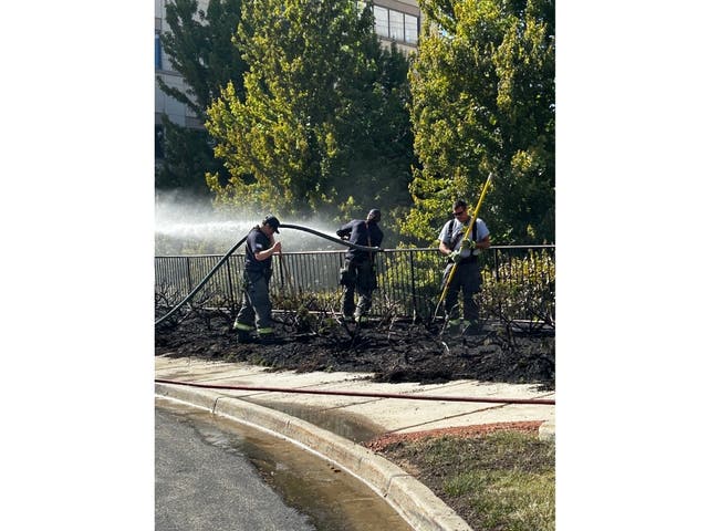 No Danger To Patients, Staff Amid Brush Fire Outside Silver Cross ...