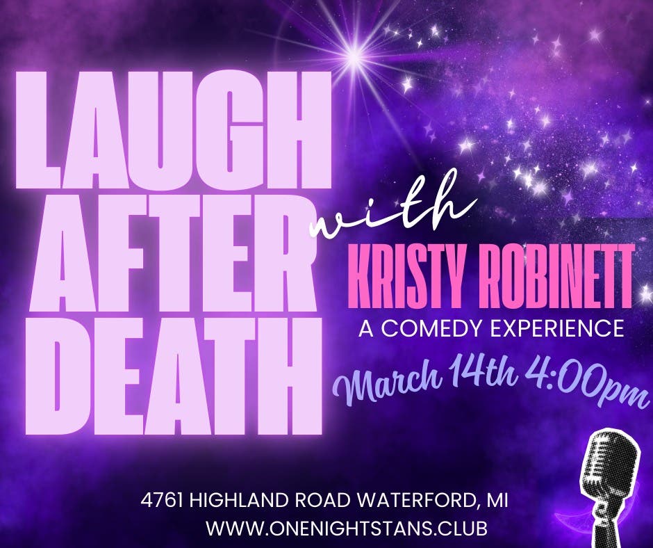 Mar 14 | Laugh After Death: Michigan Medium Turns Grief Into Laughter ...