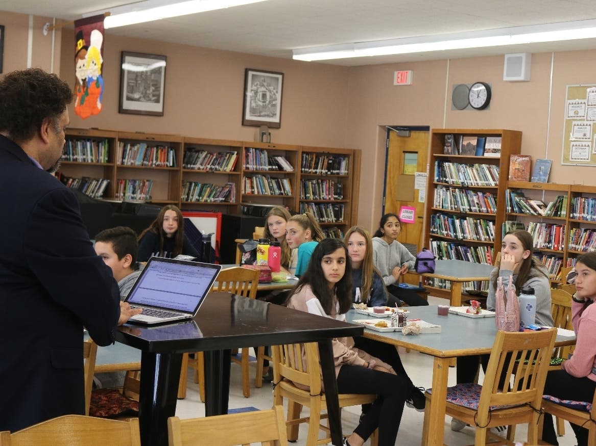 LEF Grant Brings Author to Lakeland Copper Beech Middle School ...