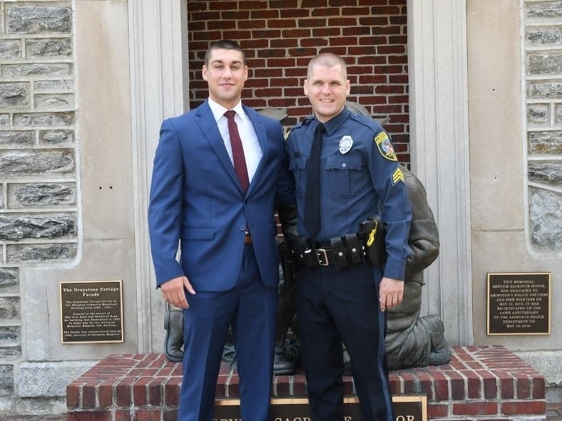 Abington PD Welcomes New Officer And Promotes Veteran to Sergeant ...