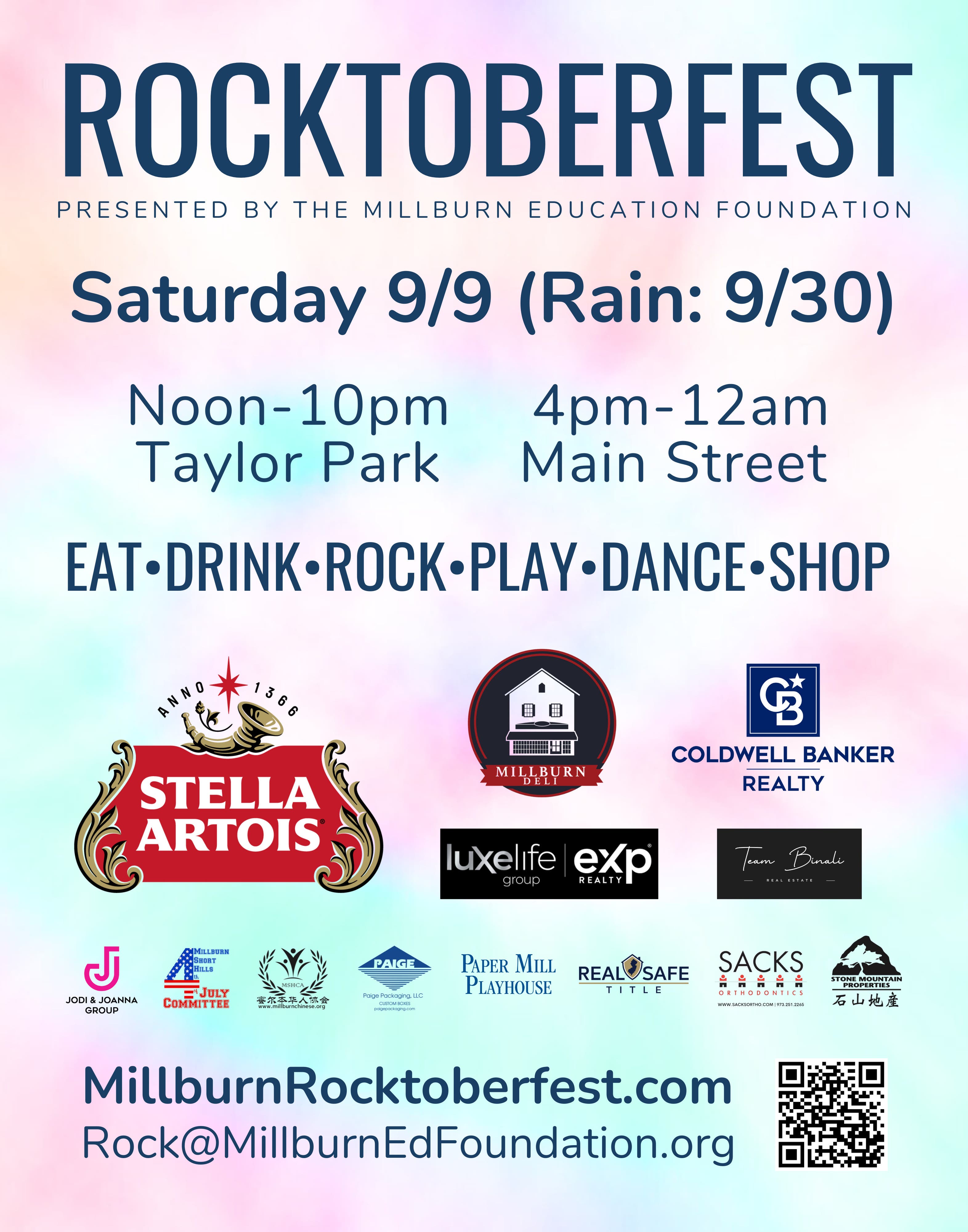 Sep 9 | Rocktoberfest | Millburn, NJ Patch