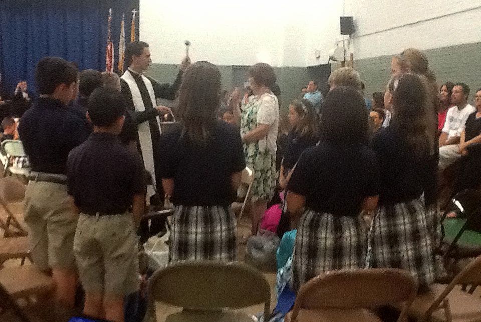 First Day Back to School at Saint Mary School (SMS) | Branford, CT Patch