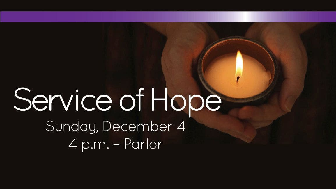 "Service of Hope" at Oak Grove United Methodist Church, Sunday ...