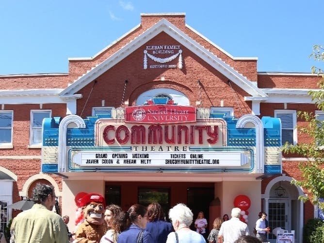 Ribbon Cut For Fairfield's SHU Community Theatre | Fairfield, CT Patch