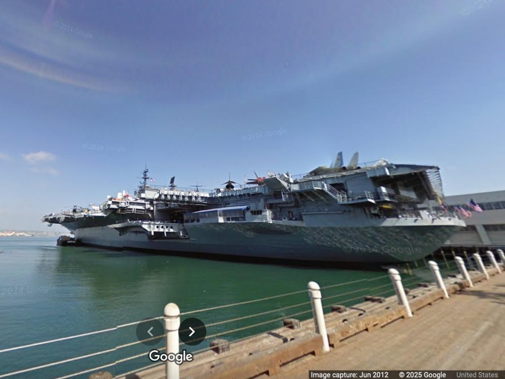 Boat Hits USS Midway, Causing $100K In Damage To Decommissioned ...