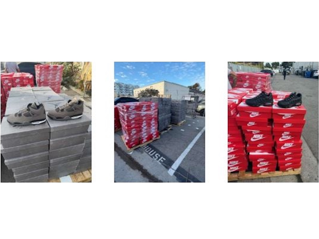 $500K In Stolen Train Cargo Found During CoolKicks Warehouse Raid ...