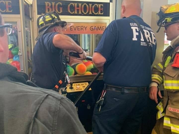 Firefighters Rescue Child From Claw Machine In Gloucester | Gloucester ...