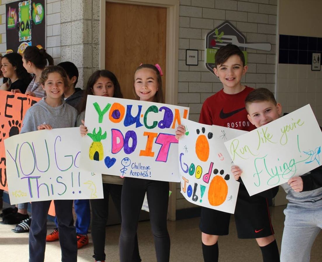 Middle School's Heartwarming Sendoff To Special Olympics Athletes ...