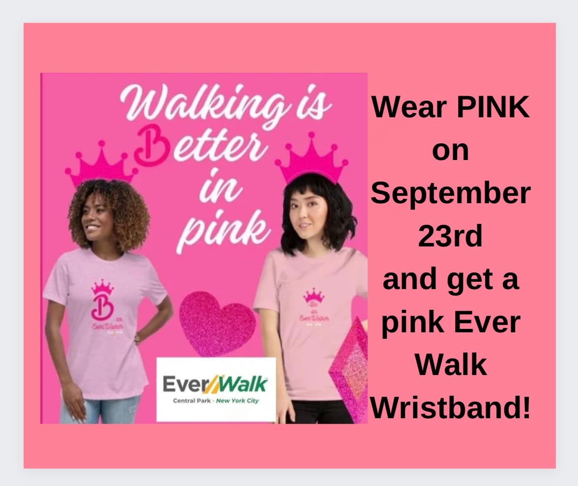 Sep 23 | Positively Pink 3 Mile Walk in Central Park | Upper East Side ...