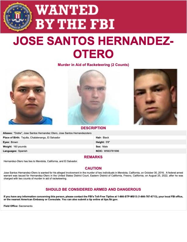 FBI's List Of 30 Most Wanted Killers In California Of 2024 | Across ...