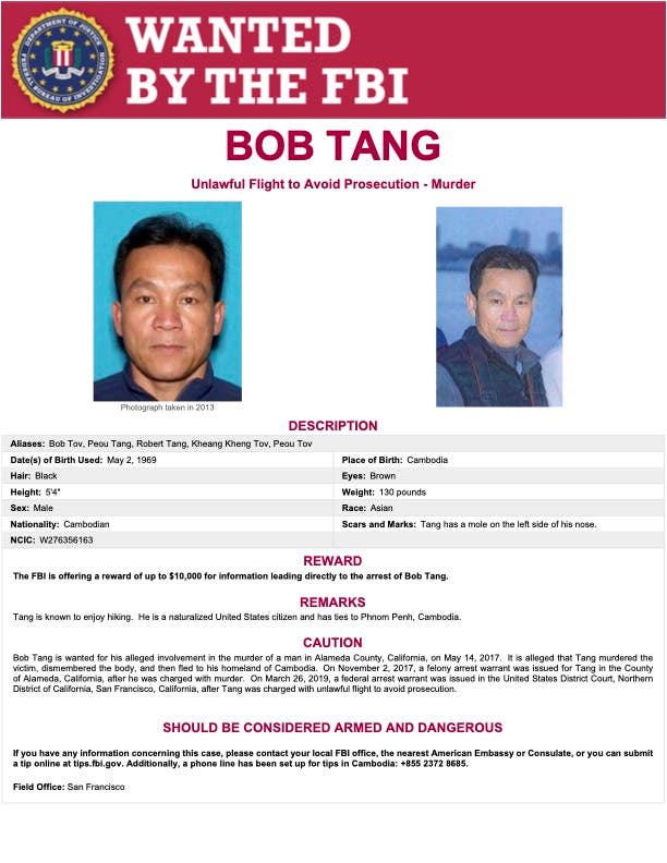 FBI's List Of 30 Most Wanted Killers In California Of 2024 | Across ...