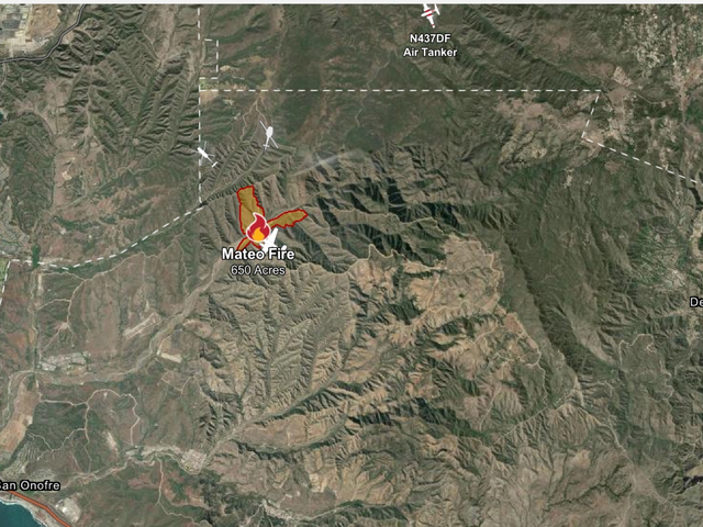 Major Brush Fire Sending Smoke Across Temecula, Murrieta, Lake Elsinore ...