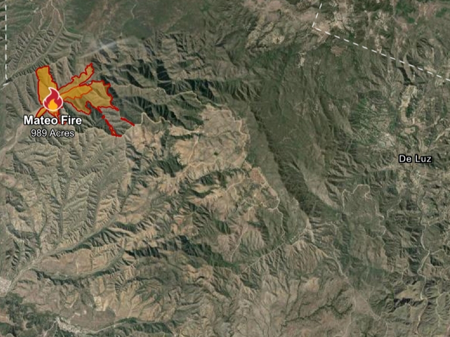 Brush Fire Burning West Of Murrieta, Temecula, Grows To Nearly 1,000 ...